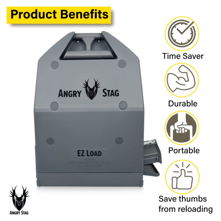 EZ Load Electronic Magazine Loader - Angry Stag